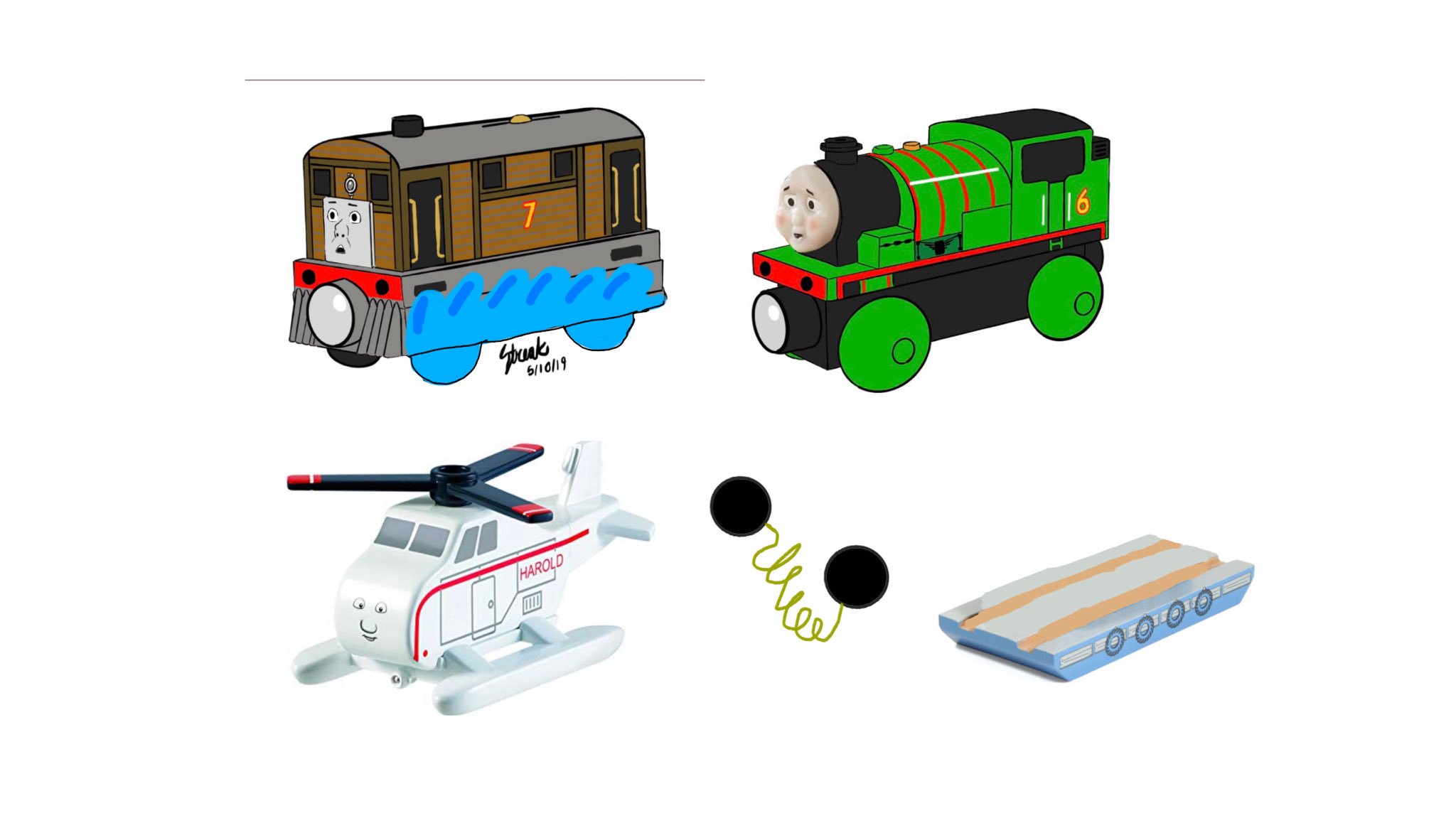 Percy The Train Face