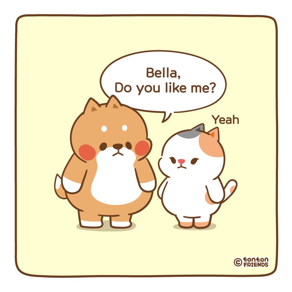 Tonton Friends • 톤톤프렌즈 @tontonfriends Timeline, The Visualized Twitter ...