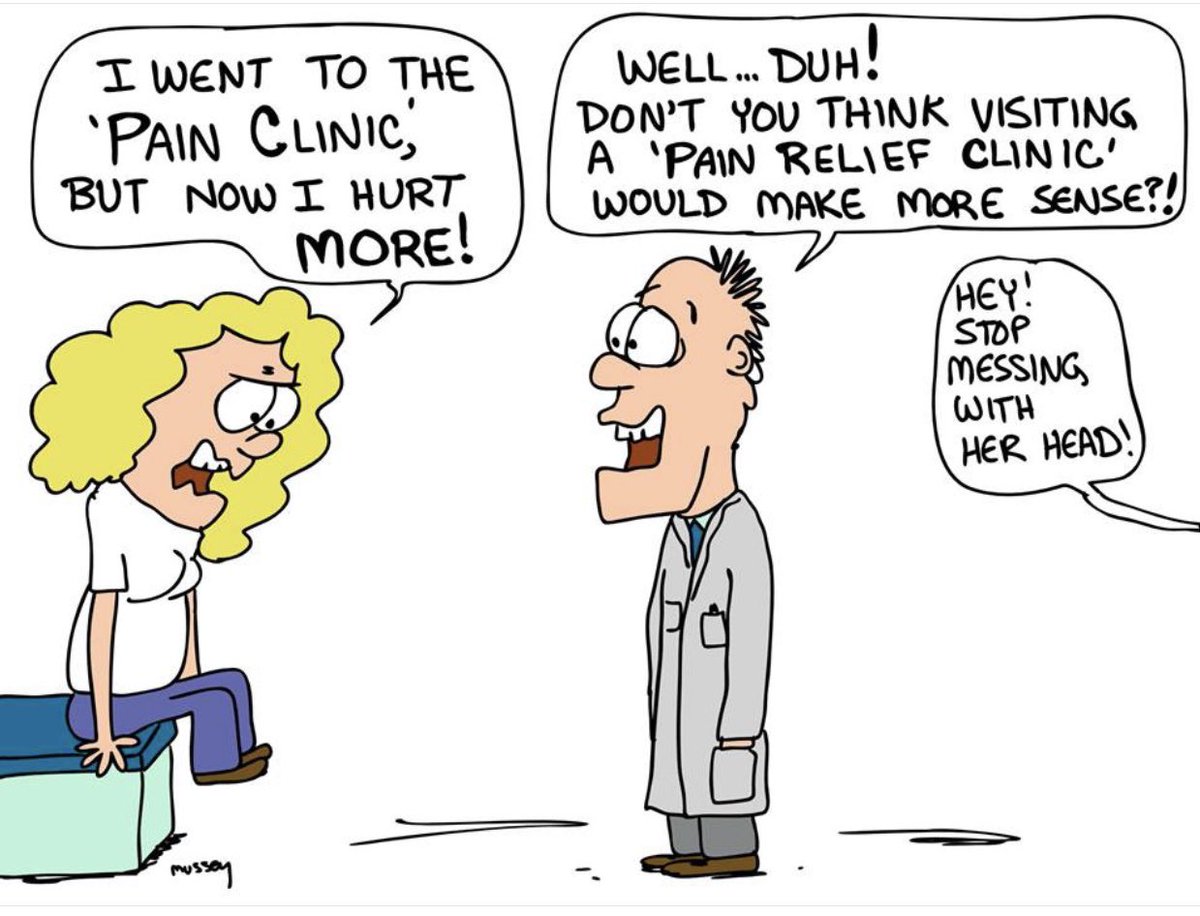 Funny Pain Management