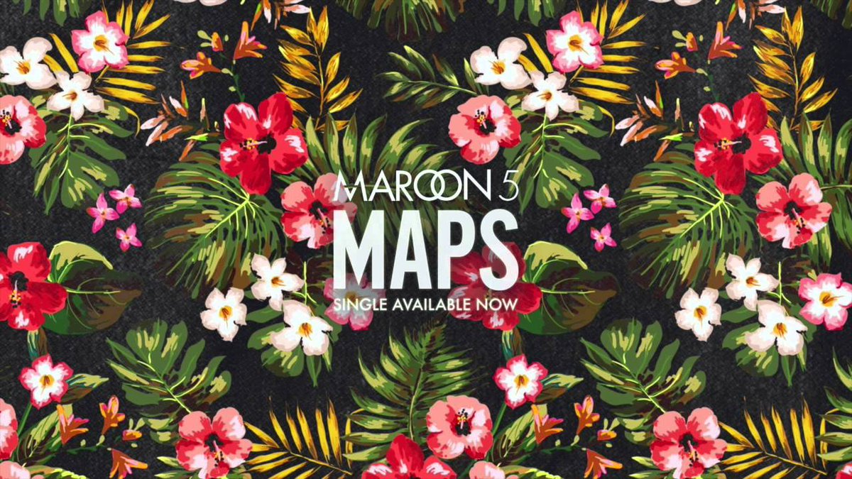 Maps Maroon 5 Flower