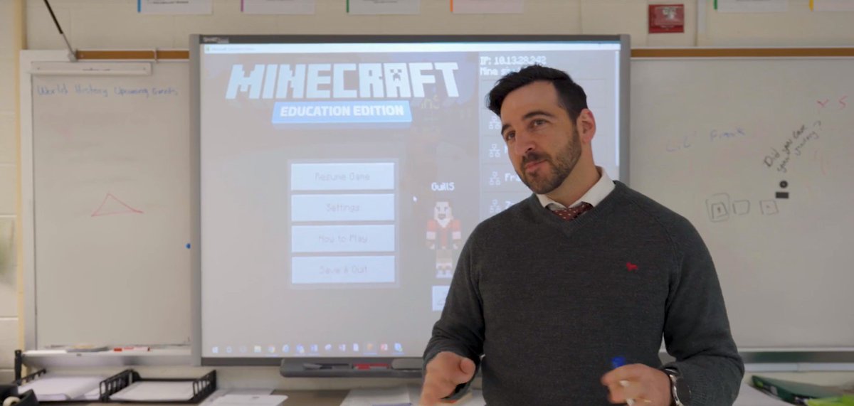 Minecraft Education on Twitter: "Watch these inspiring educators ...