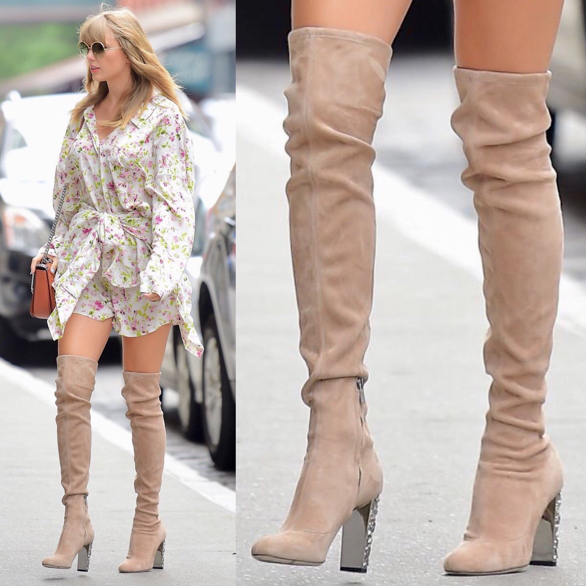 Taylor Swift Brown Boots