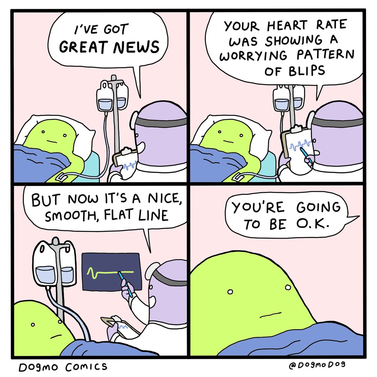 「I love getting to know new people 」dogmoの漫画