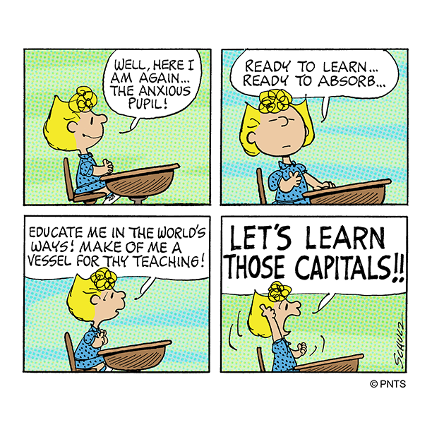 PEANUTS on Twitter: "Ready to learn!…