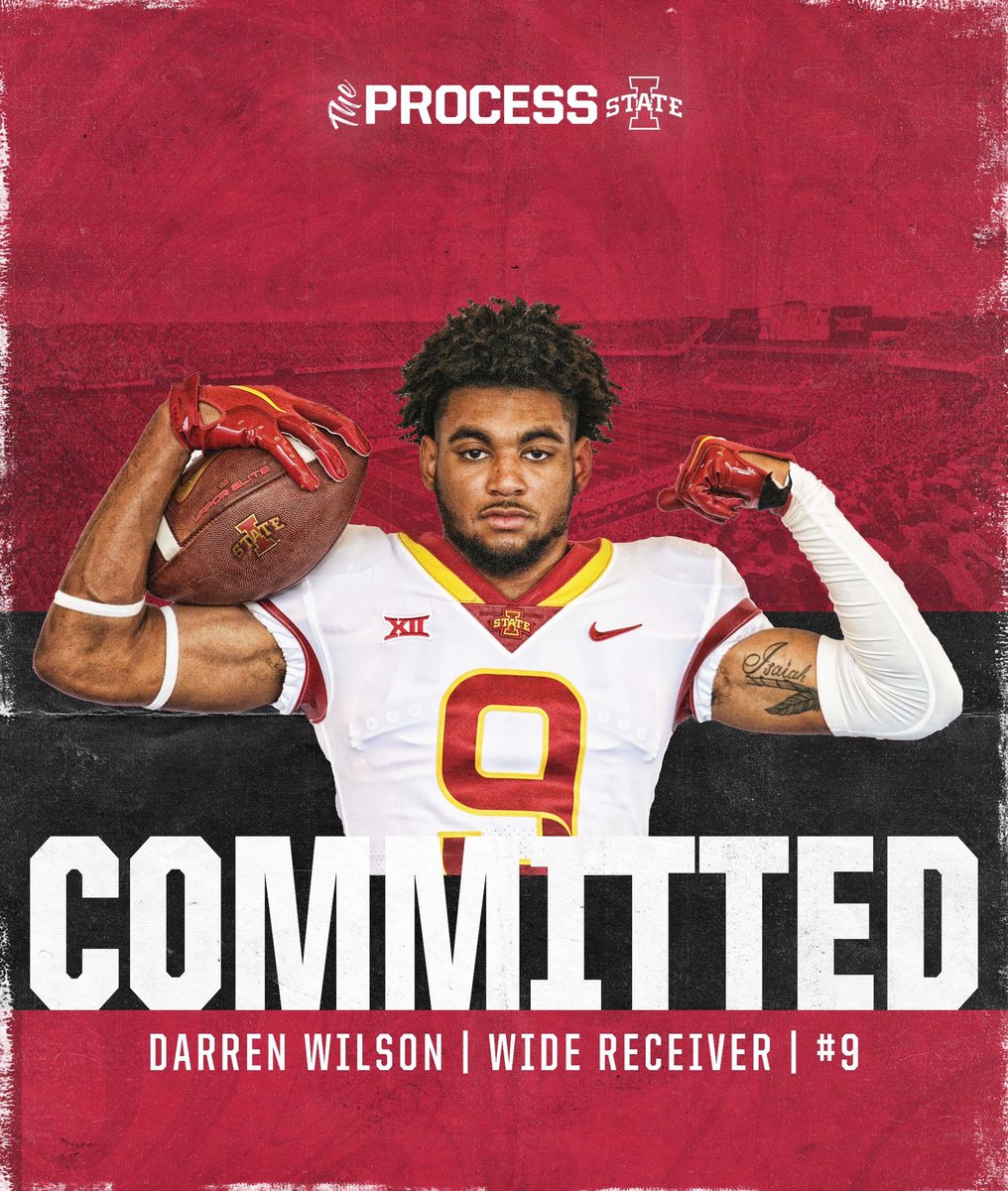 2019 3* JUCO WR Darren Wilson commits to Iowa State : r/CFB