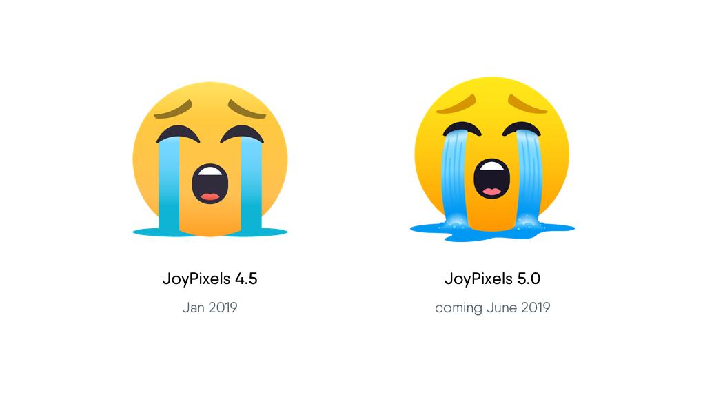 Crying Face Hand Holds New Facebook Sad Empathetic Emoji Reaction