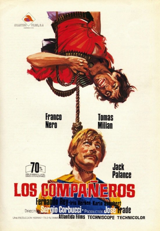 Tony Stella on Twitter: "RT @studiotstella: International posters for "Compañeros" - 1970 by # ...
