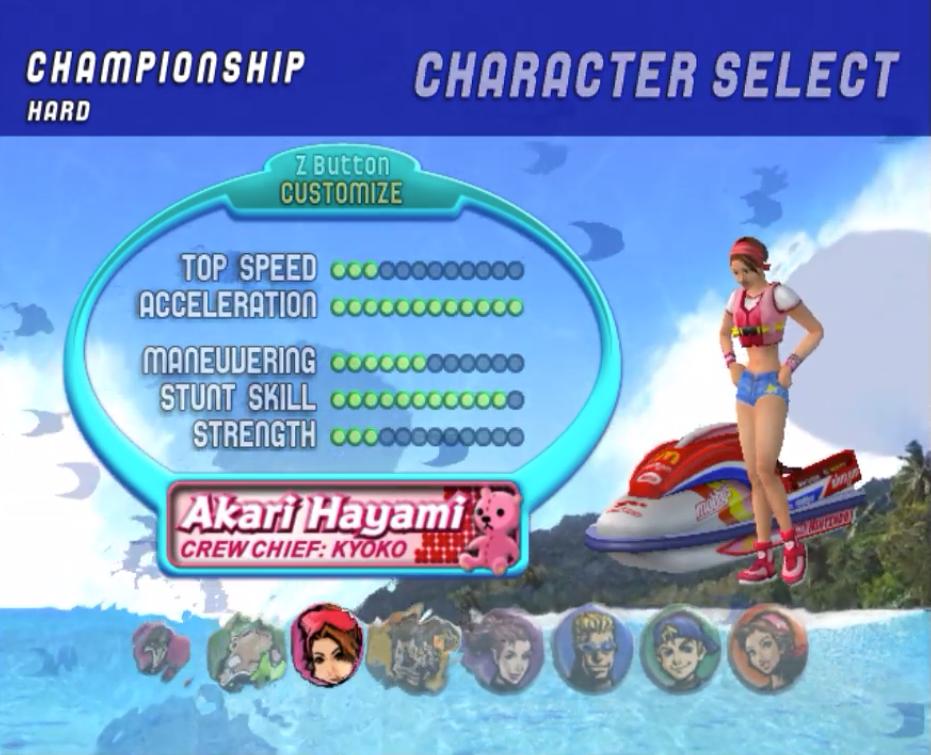 Akari Hayami Wave Race