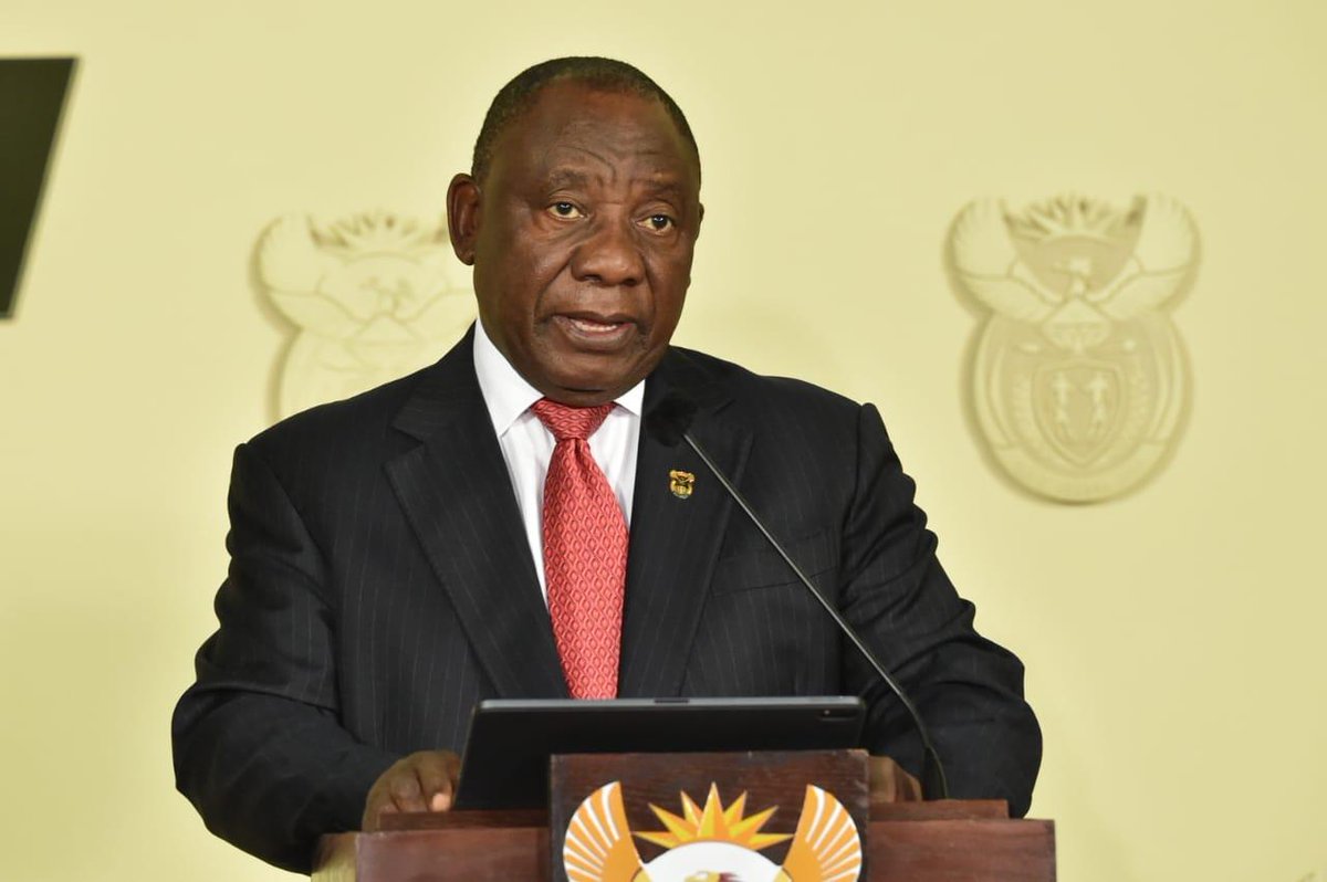 President Cyril Ramaphosa Speech Today : South Africa Deploys Police ... President Cyril Ramaphosa Speech Today : South Africa Deploys Police ...