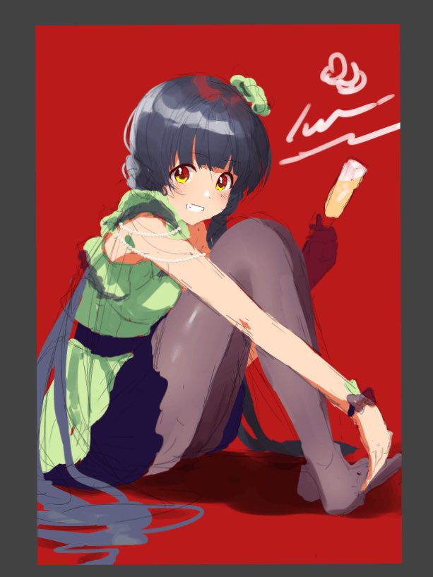 「ポストカード( ' ` )ノ?カンパーイ 」|Qs11_C100新刊メロン通販中(＊´v`＊)ノ ＜ *ﾟのイラスト