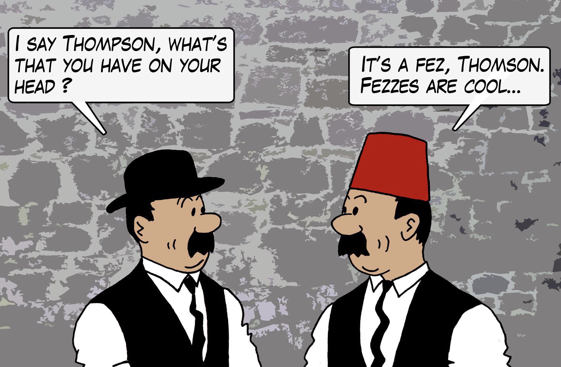 Tintin Thomson And Thompson Quotes Tintin Stuck In Plastic