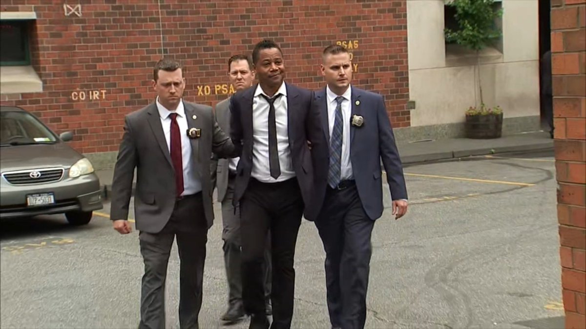 Cuba Gooding Jr. was arrested Thursday and charged with forcible ...