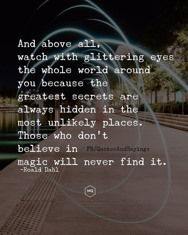 Magic Quotes Roald Dahl