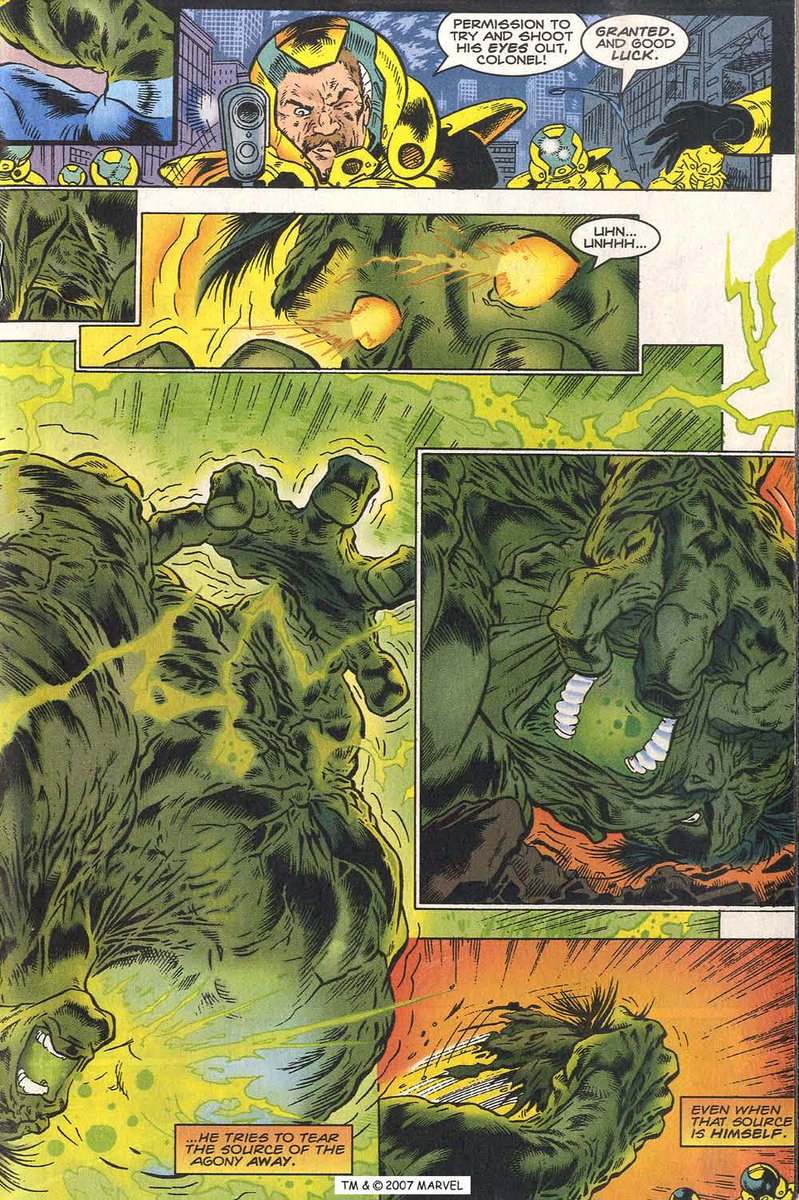 [Marvel] Can The Incredible Hulk rip his own head off? : AskScienceFiction