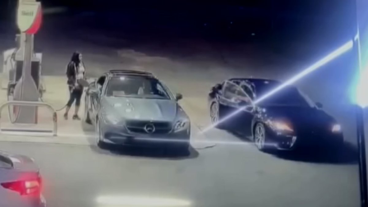 Video Woman Jumps Through Car Window To Stop Would Be Thief Wsb Tv