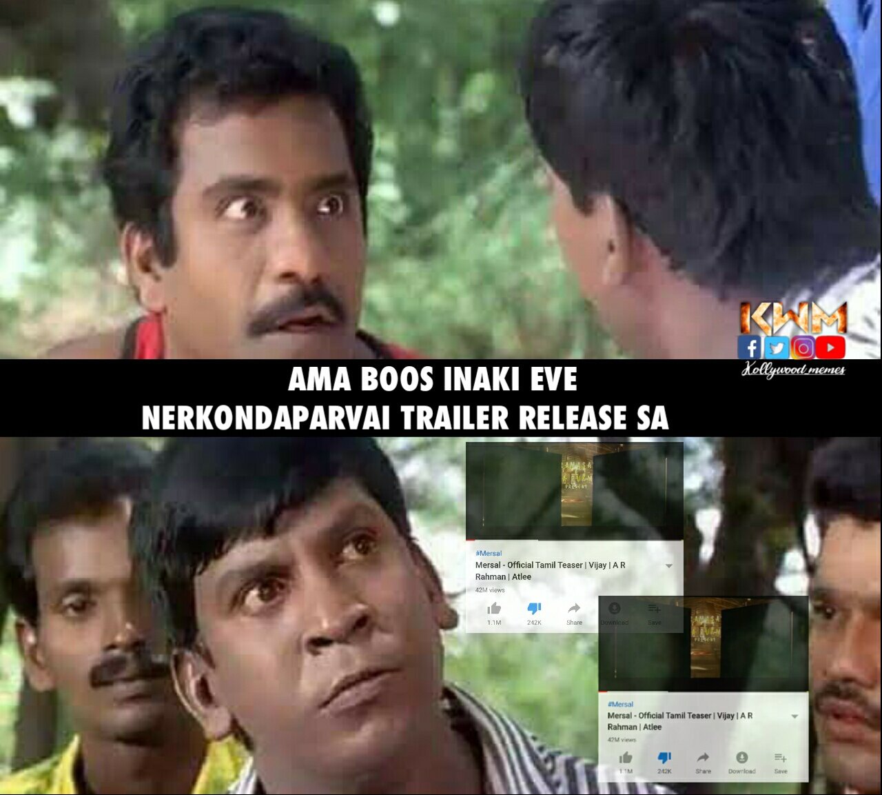 Vedhalam Trailer Memes Vedhaalam Memes Vedhalam | The Boss Tamil Meme
