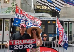 "Pose" actress Indya Moore and Trump supporter Dion Cini were involved ...