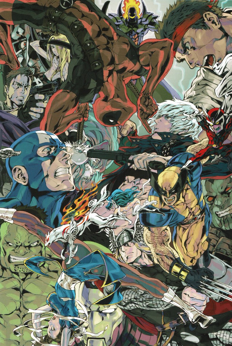 Ultimate Marvel Vs Capcom 3 Artwork