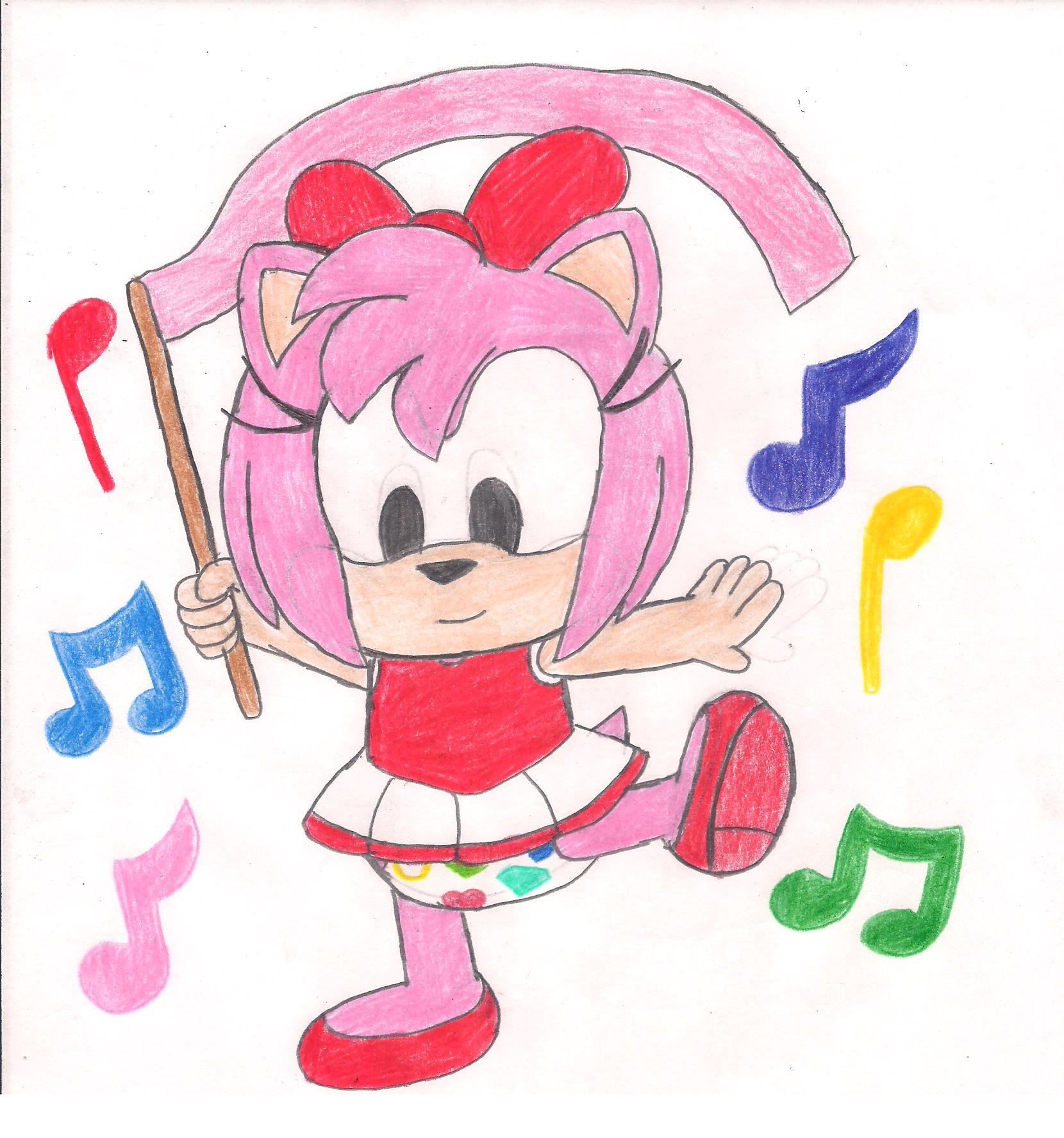 Amy Rose As A Baby