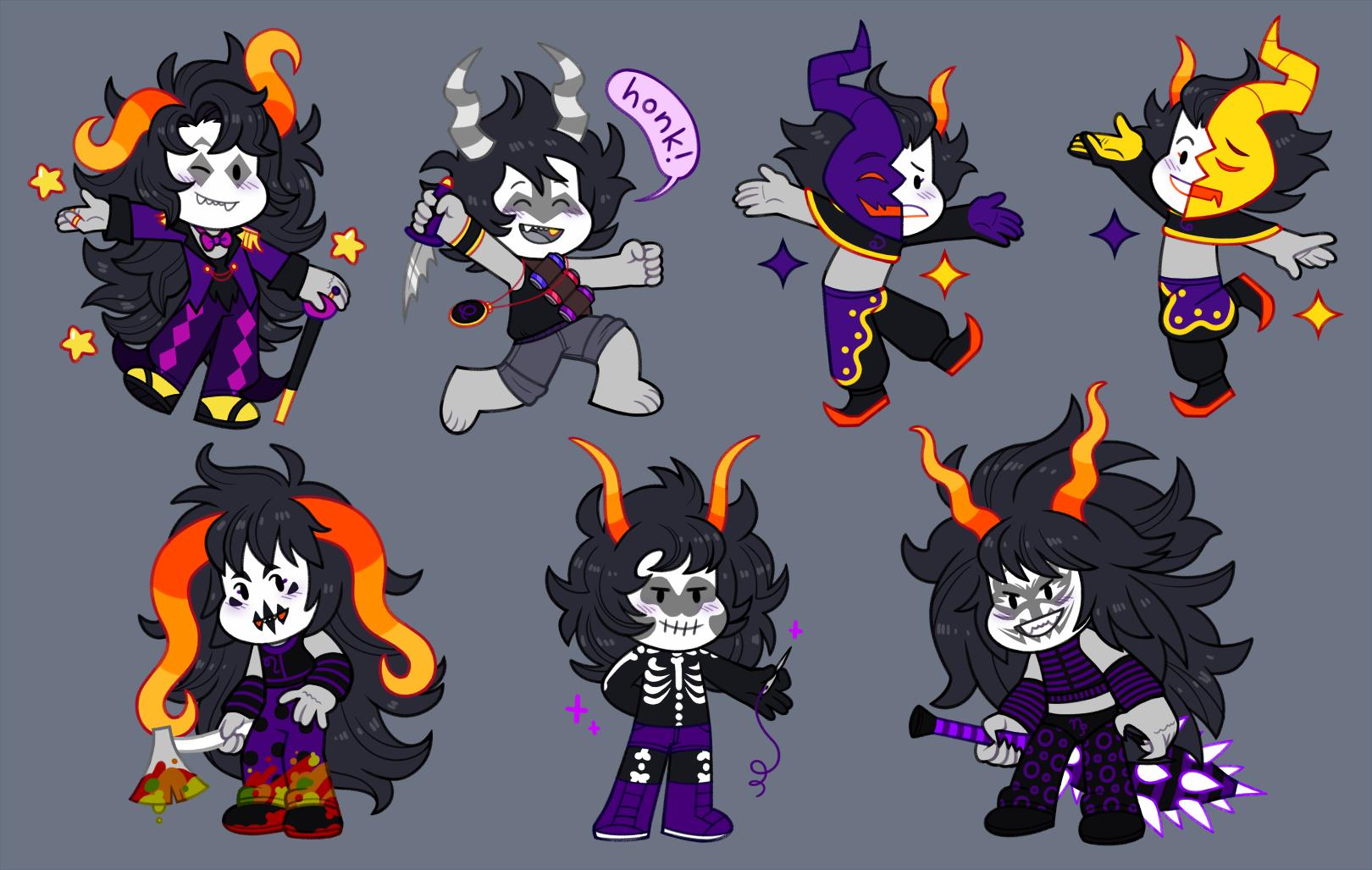 Gamzee Talksprite Honk