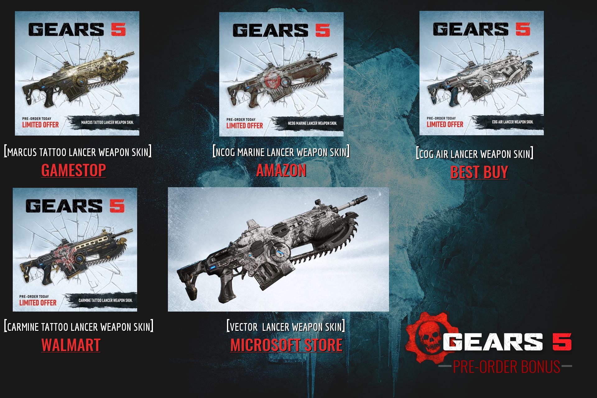 Gears Of War Lancer Tattoo