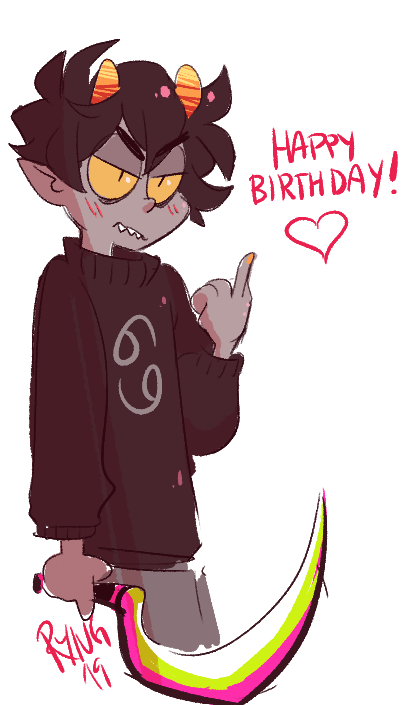Homestuck Happy Birthday Karkat