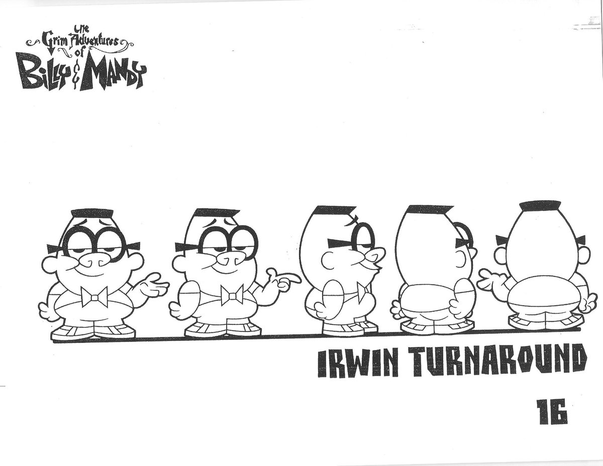 Billy And Mandy Characters Irwin