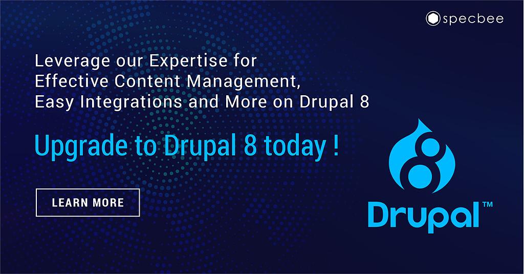 Specbee on Twitter: "Enterprise class Web Content Management solutions delivered on Drupal 8 ...