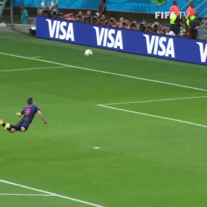 Robin Van Persie Header World Cup