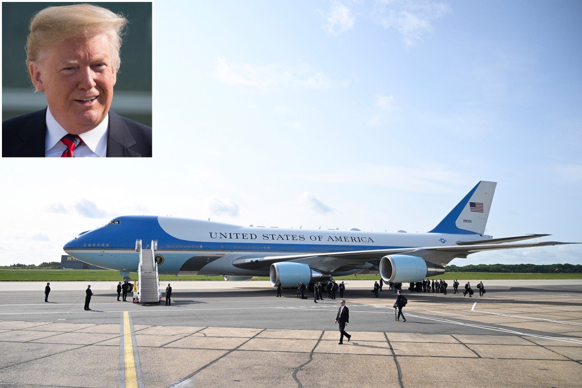 Trump reveals historic redesign of Air Force One | Scoopnest