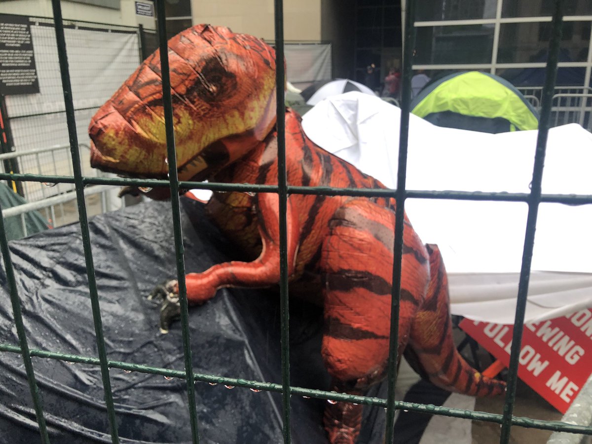 Jurassic Park lineup mascot WeTheNorth Raptors | Meagan Fitzpatrick ...