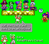 Shantae And The Pirates Curse Sprites