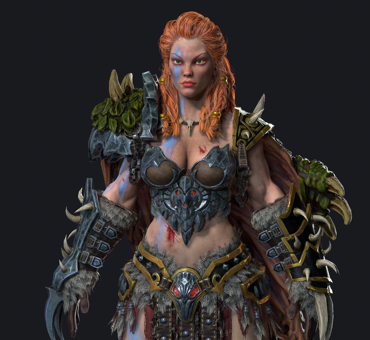 Red Haired Barbarian