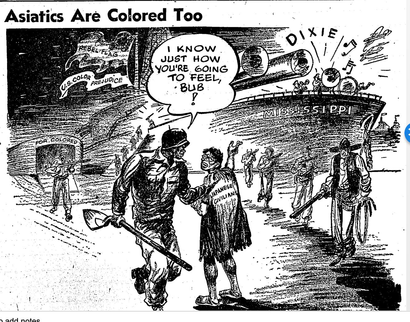 Occupied Japan Ww2 Political Cartoons World War II Pointing Their