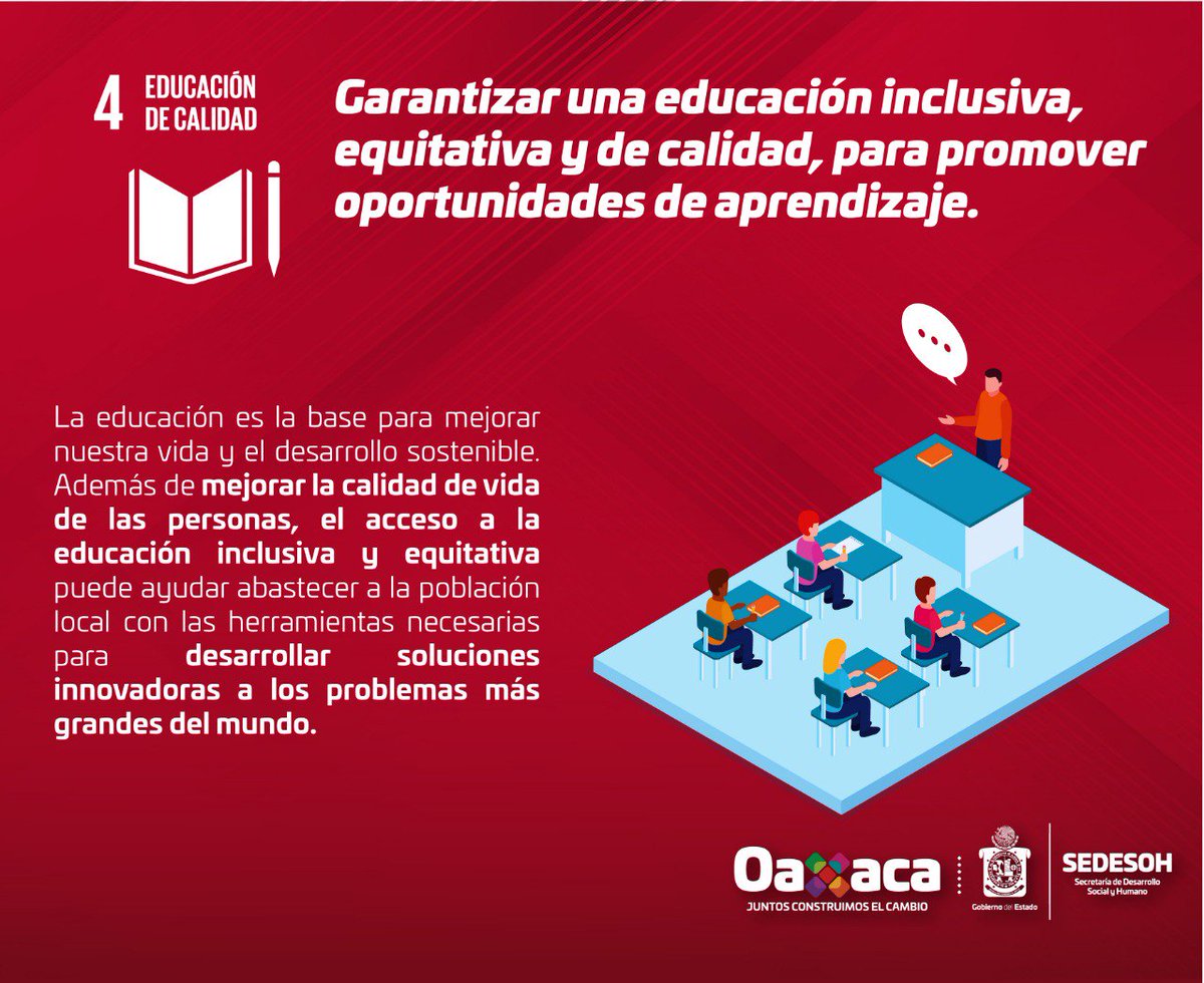 Abstracción Deducir frente educacion de calidad agenda 2030 ~ lado ...