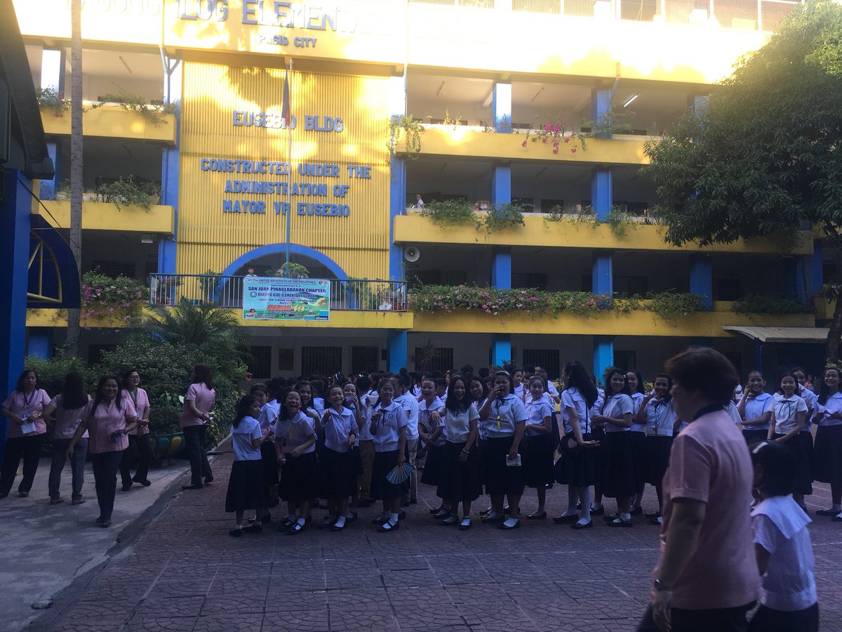 LOOK: Students of Bagong Ilog Elementary School in Pasig City are now ...