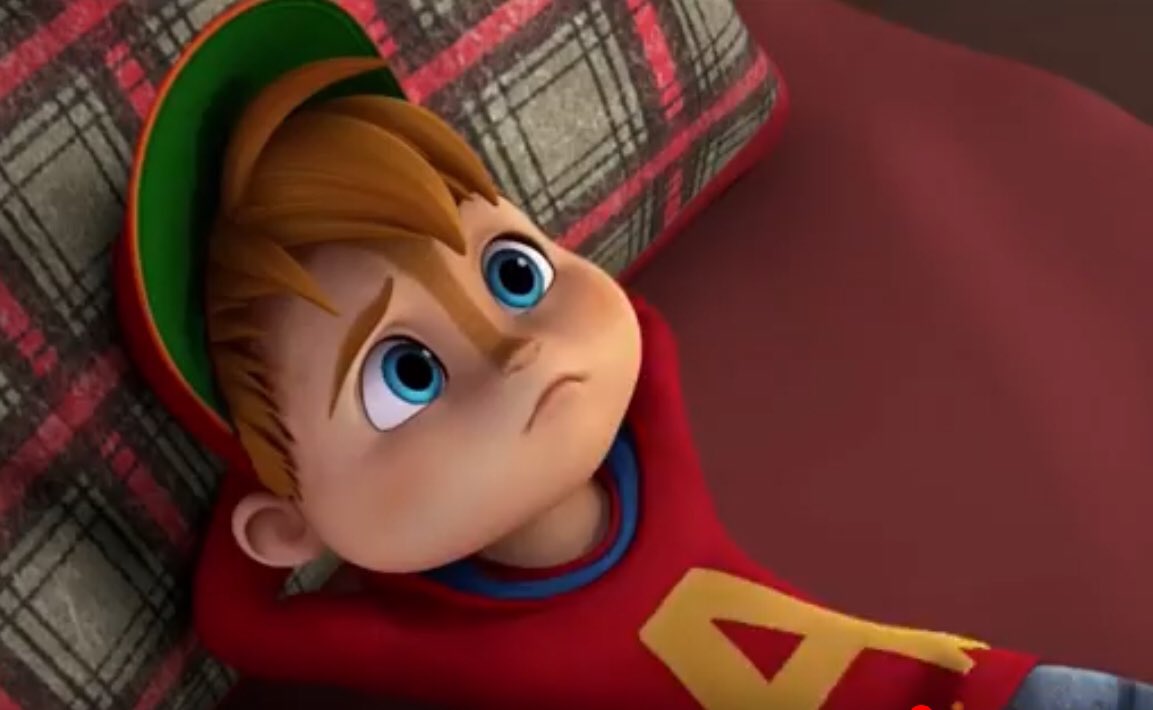 Theodore Chipmunk Sad