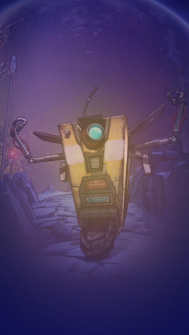 Borderlands 2 Claptrap Wallpaper