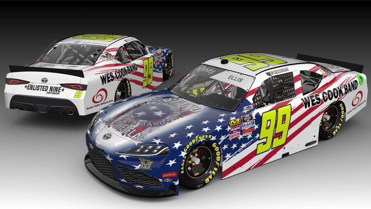 [Ellis] Ryan Ellis' #99 for Iowa and Road America : r/NASCAR