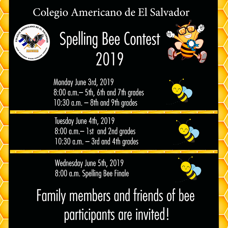Spelling Bee Invitation For Parents Spelling Bee Parent | TPT