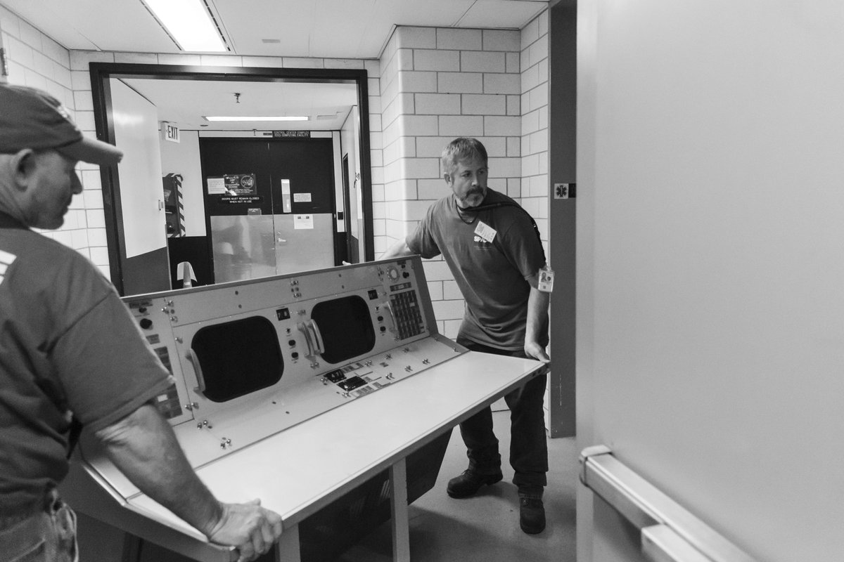 Apollo: The first few restored Apollo consoles were reinstalled in the ...