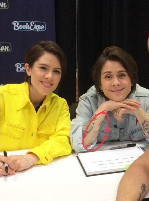 Tegan And Sara Quin Tattoos
