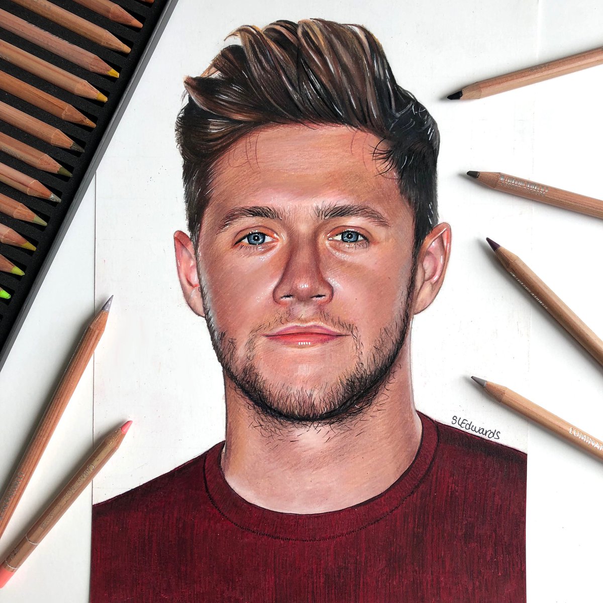 Niall Horan Drawing Step By Step