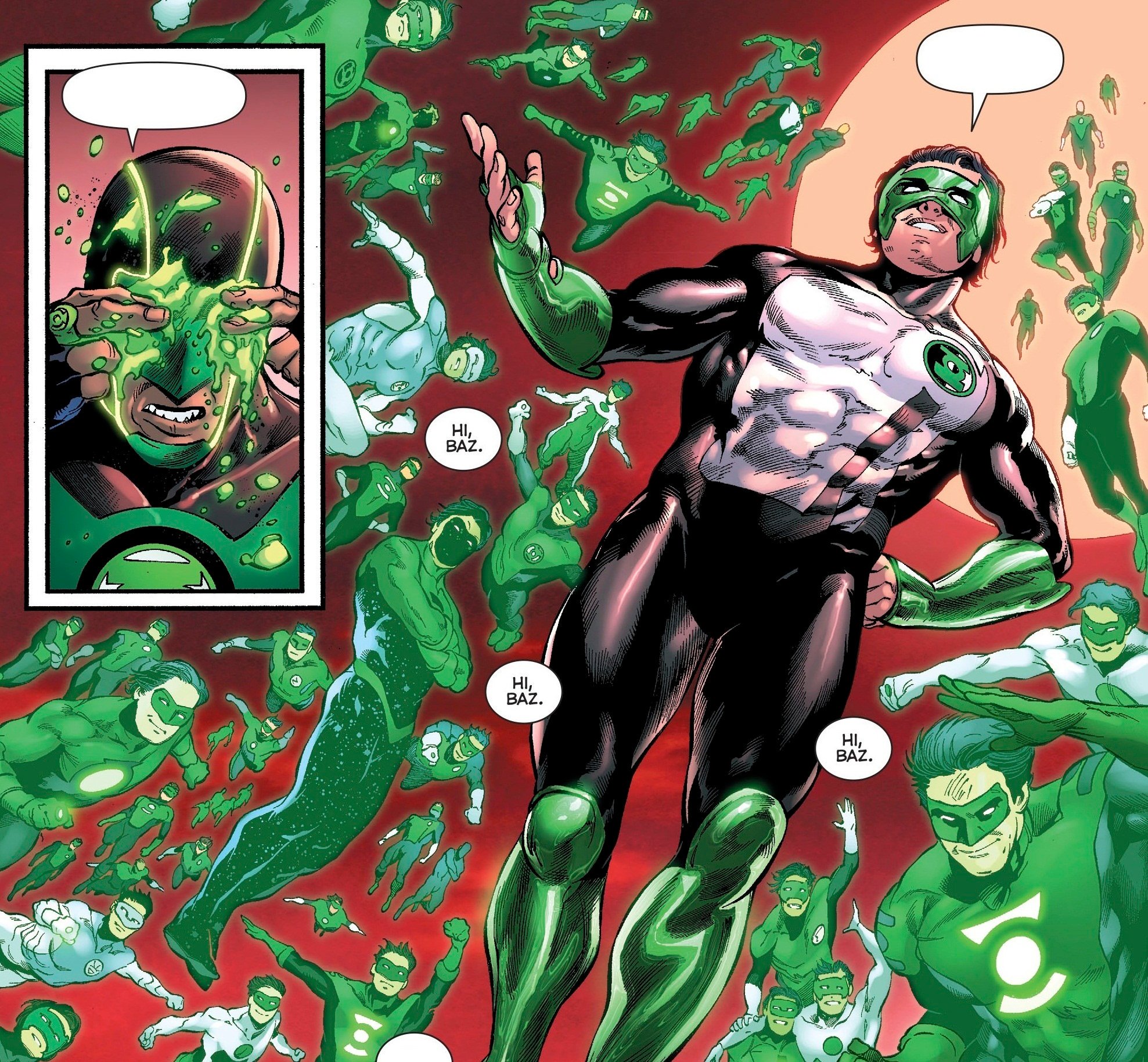 Green Lantern Kyle Rayner Constructs