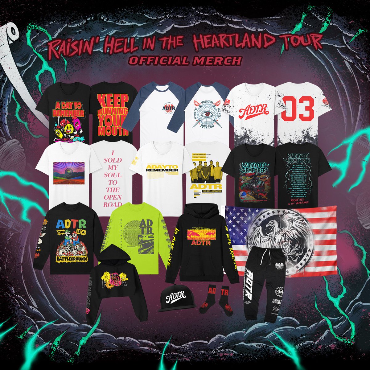 Poster A Day To Remember Adtr