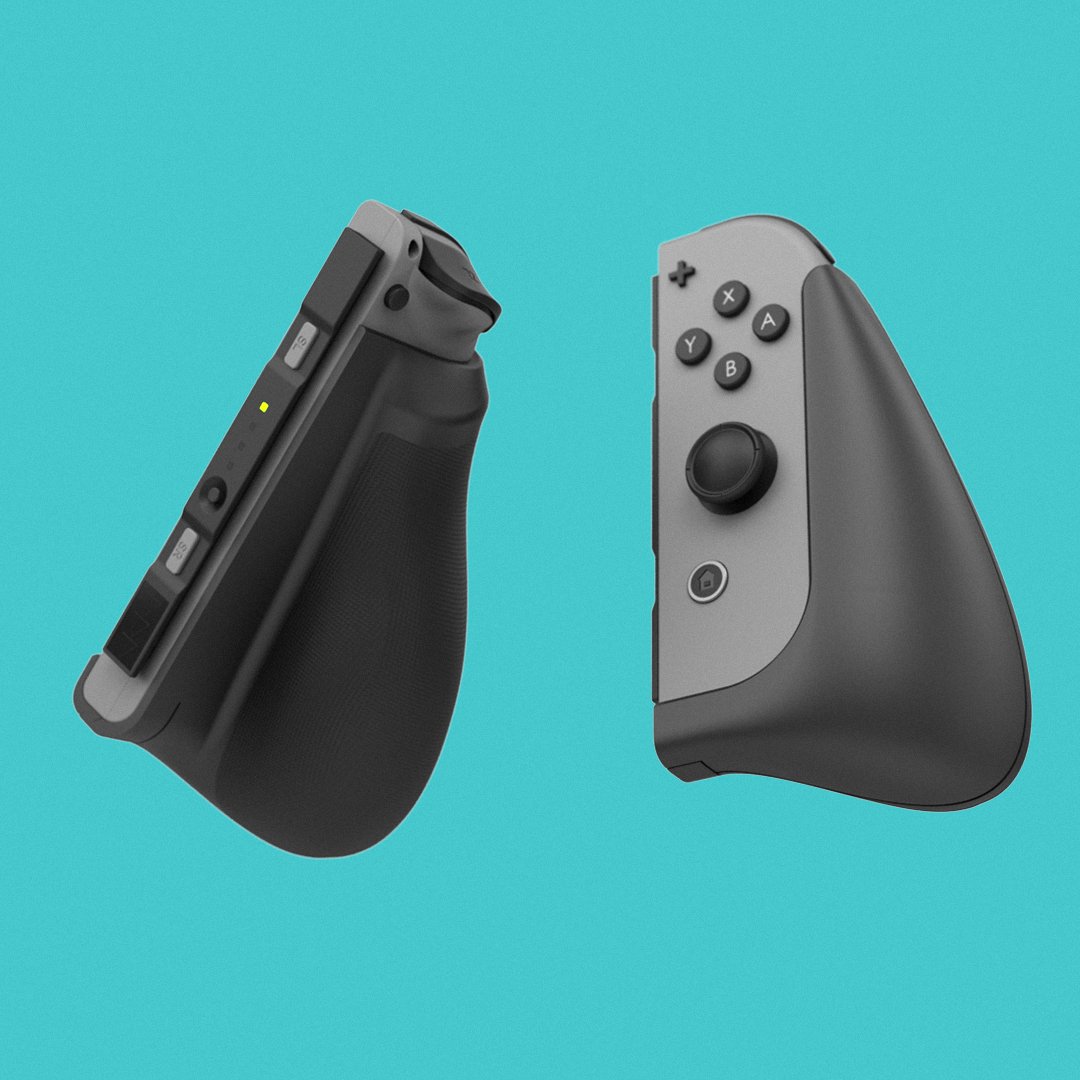 The Grip Clip looks like a really interesting new grip for the switch ...