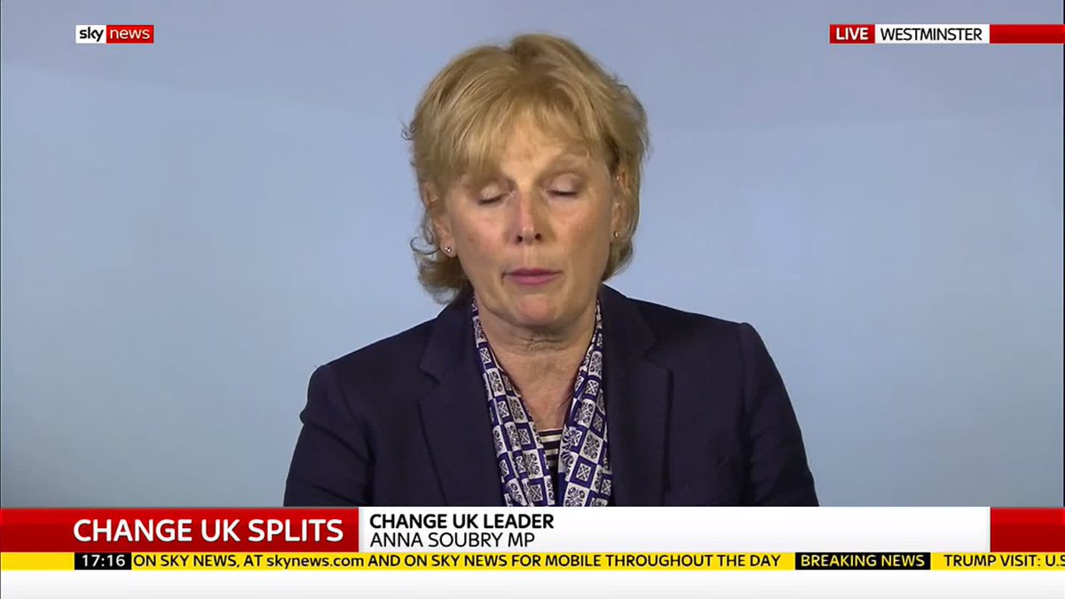 Anna Soubry: Change UK leader Anna Soubry says she believes millions of ...