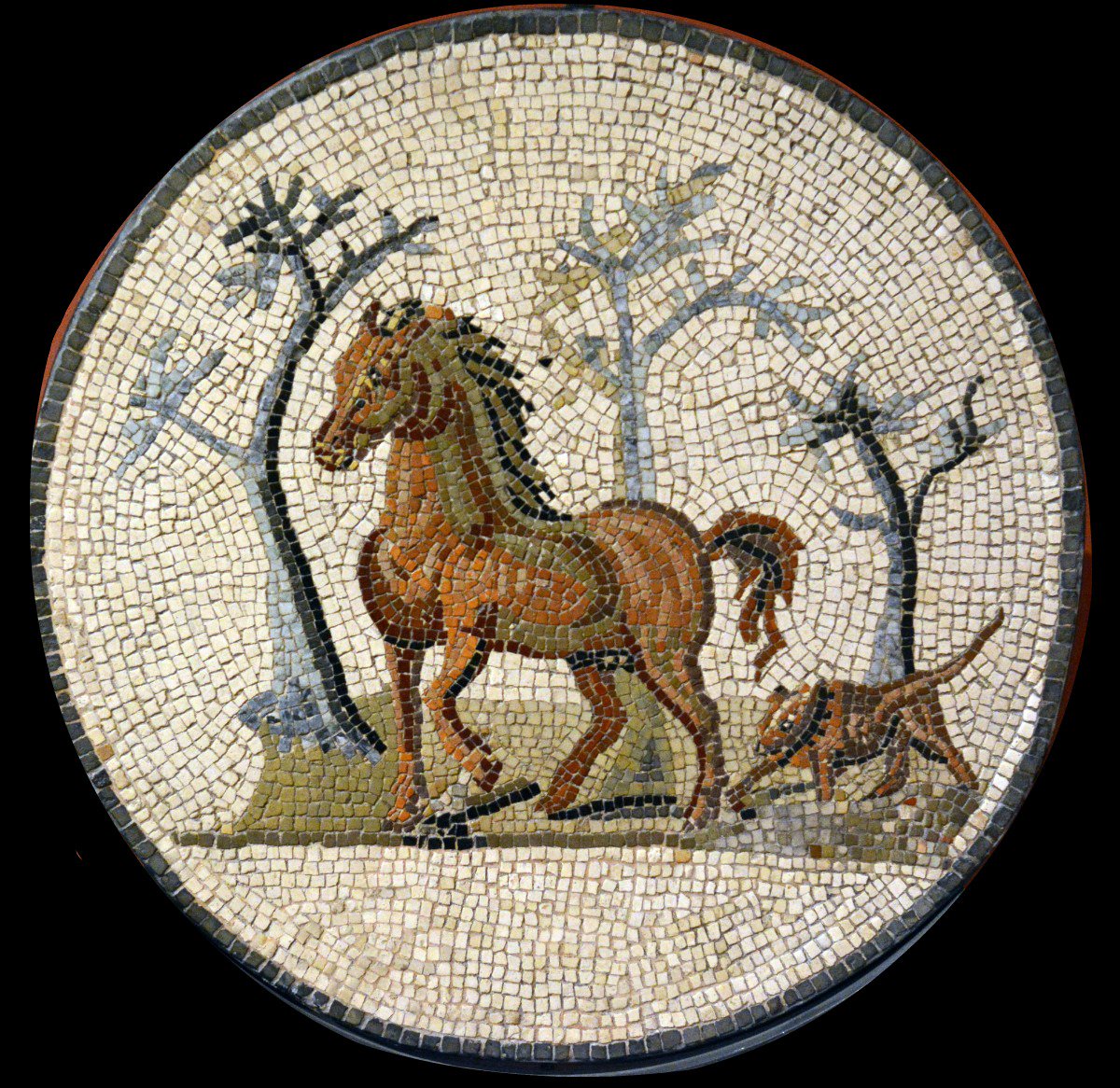 Mosaic Horse Marking