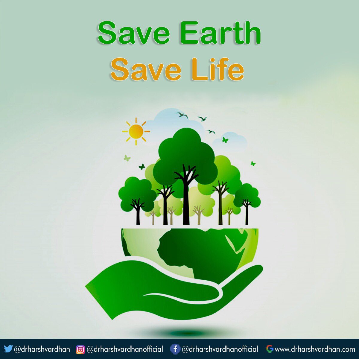 Save Earth Save Life Posters