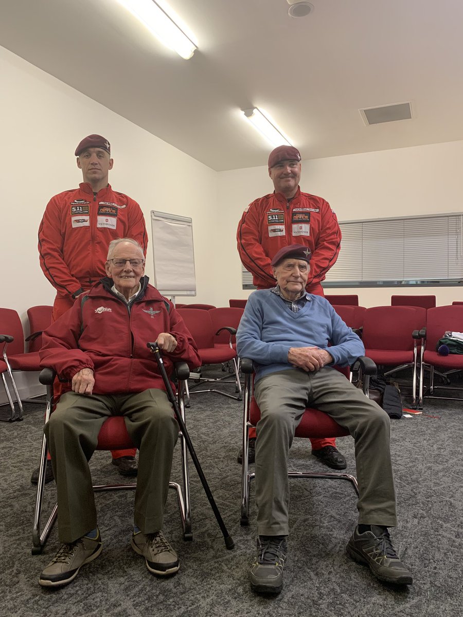 The Red Devils Army Parachute Display Team on Twitter: "Jock and Harry ready for today’s D-Day ...